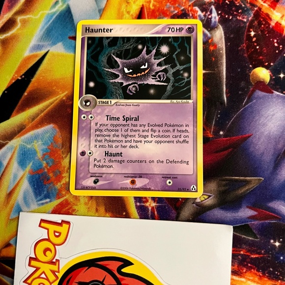 Pokemon | Other | Pokemon Haunter Card Ex Legend Maker 206 | Poshmark